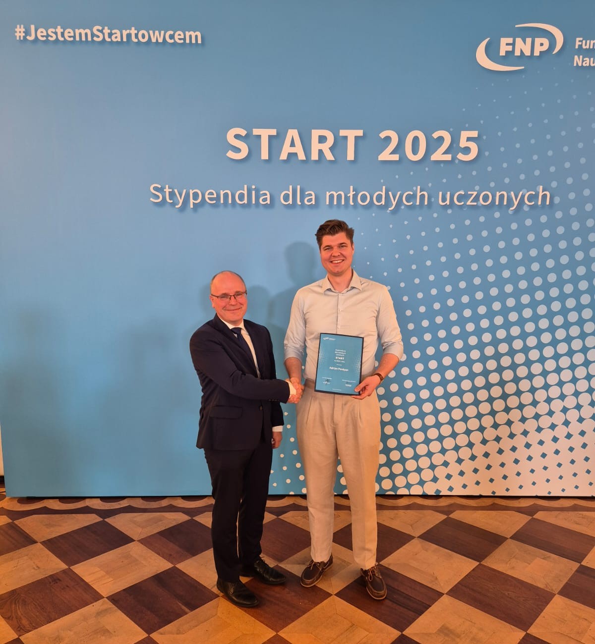 Gdański Uniwersytet Medyczny: Lek. Adrian Perdyan laureatem programu START