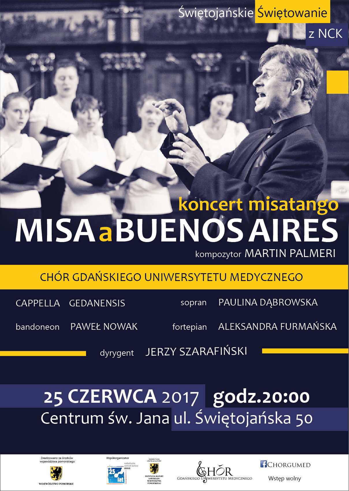 Gdański Uniwersytet Medyczny: Chór GUMed zaśpiewa w Centrum św. Jana