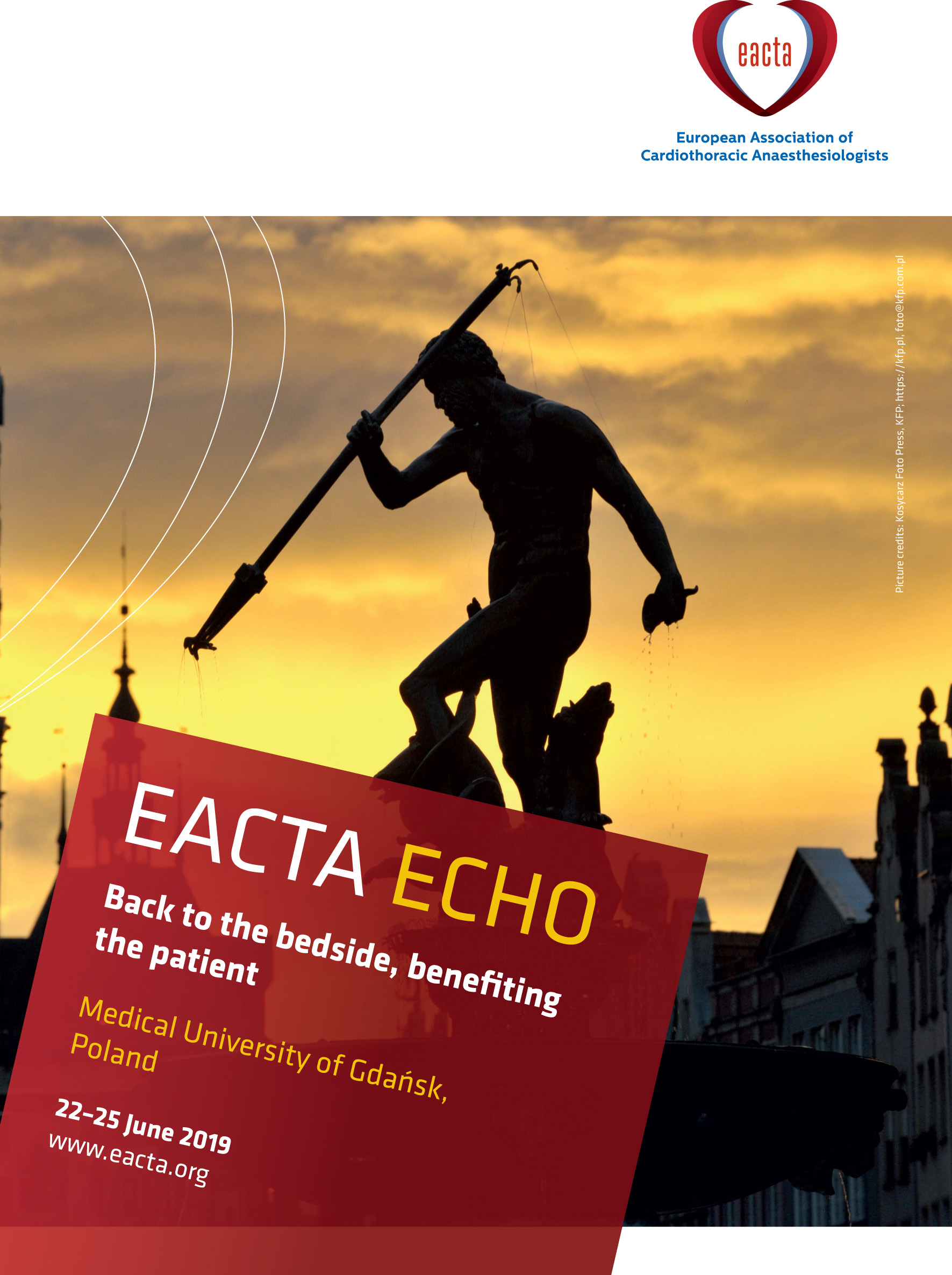 Gdański Uniwersytet Medyczny: Kurs EACTA Echo 2019